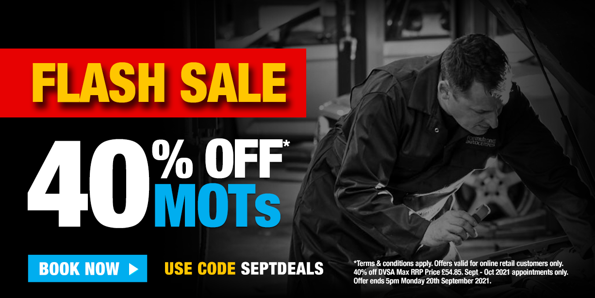 Tyres, MOT, Servicing, Batteries & Exhausts | F1 Autocentres